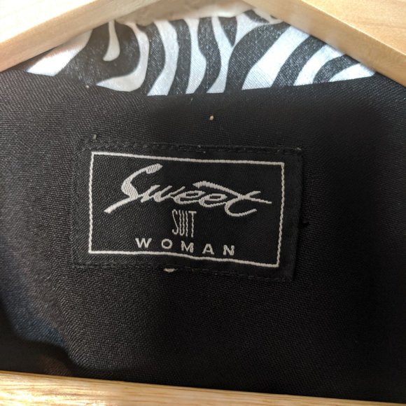 Sweet Suit Woman | Jackets & Coats | Sweet Suit Woman Black And Zebra ...